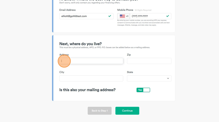 How to Submit an Easy Application