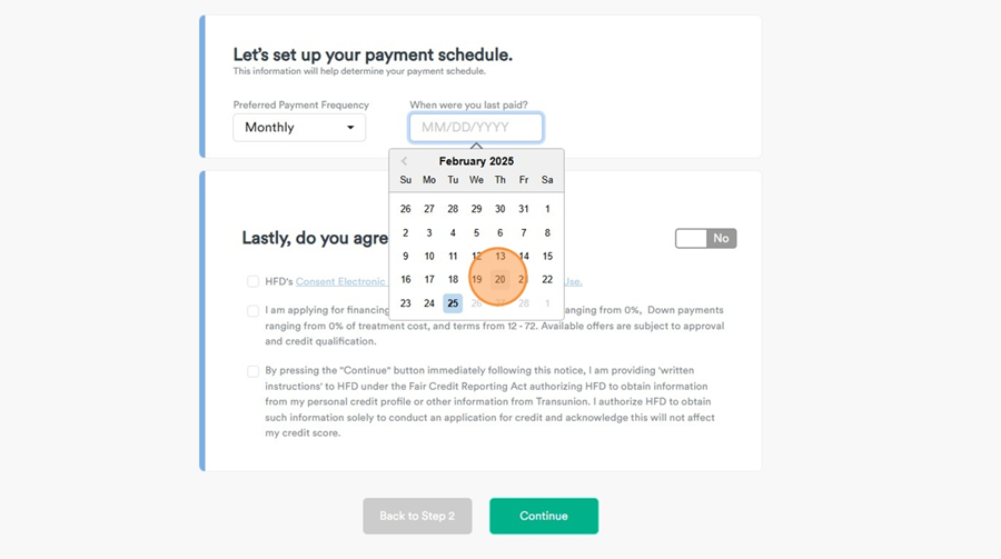How to Submit an Easy Application